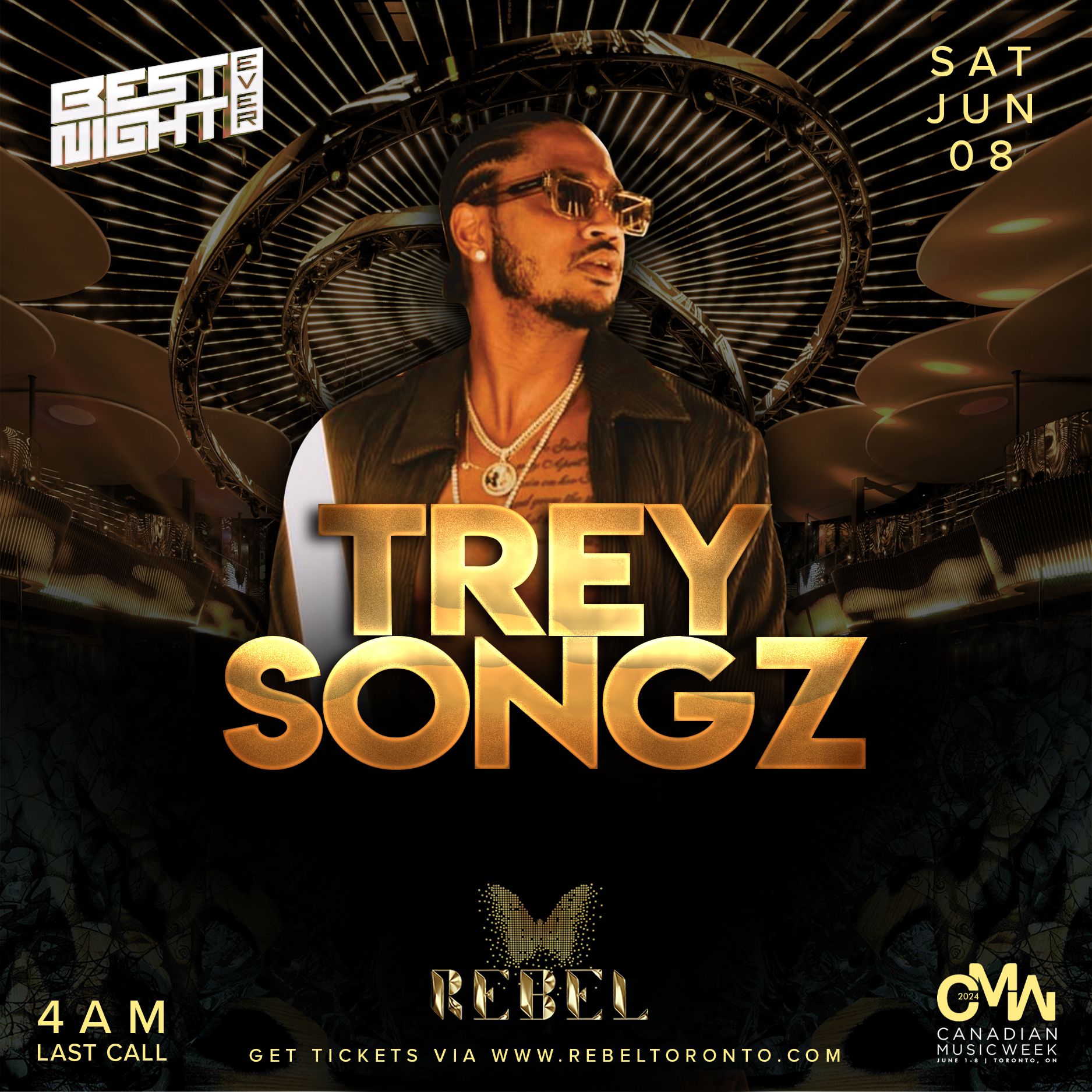 TREY SONGZ LIVE IN CONCERT – BEST NIGHT EVER! – REBEL Entertainment Complex